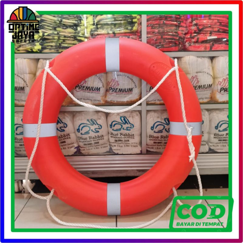 Jual Pelampung Fiber Ring Buoy Foam Life 2.5 kg | Shopee Indonesia