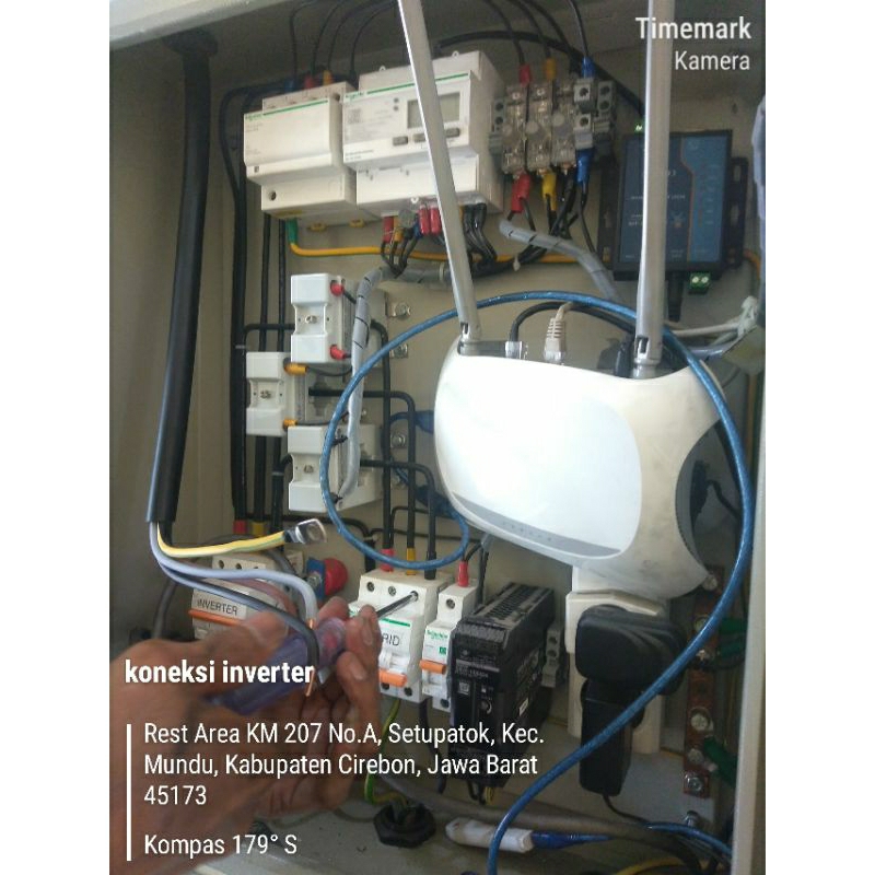 Jual panel listrik 50a custom 3 phase, instalasi listrik , otomasi ...