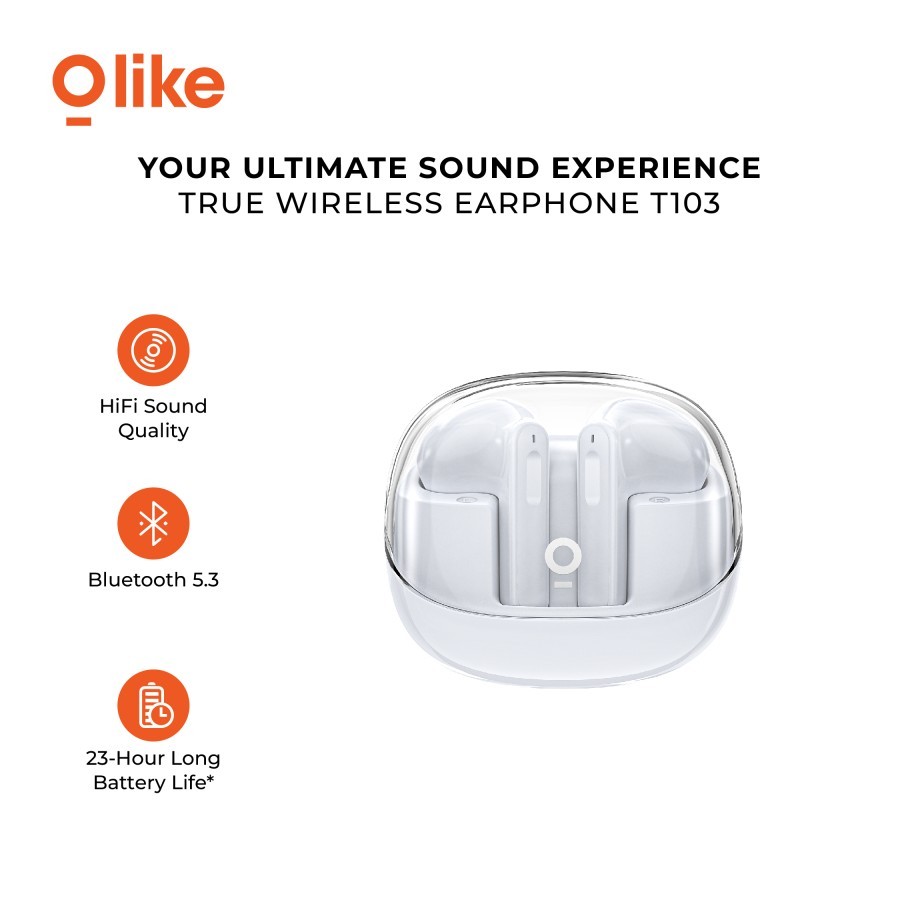 Jual OLIKE T103 True Wireless Bluetooth Earphone Earbus Tws Headset | Shopee Indonesia