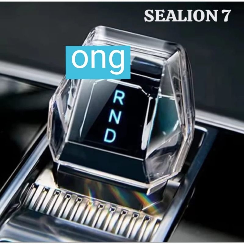 Jual byd sealion 7 cover sarung transparan pelindung penutup shift knob ...
