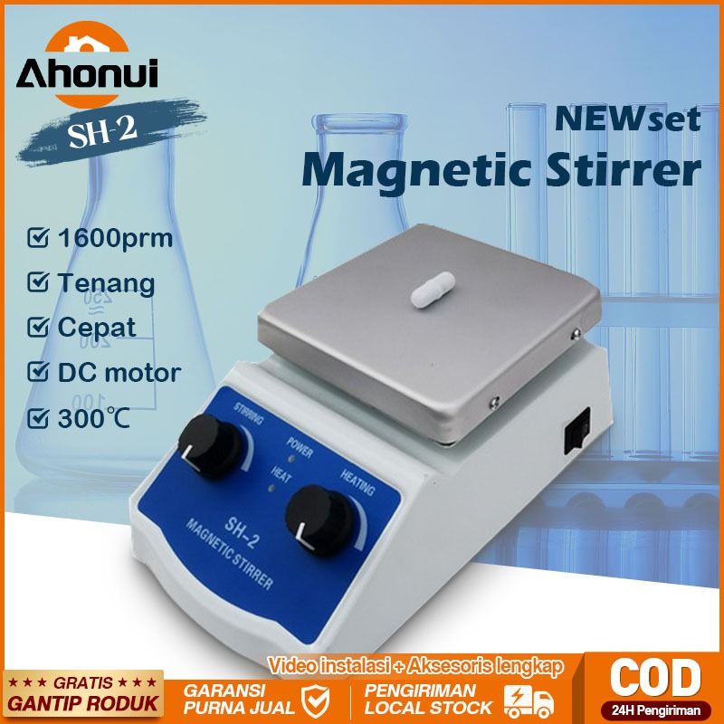 Jual Garansi 3 Tahun&220V Hot Plate Magnetic Stirrer SH-2 Magnetic ...
