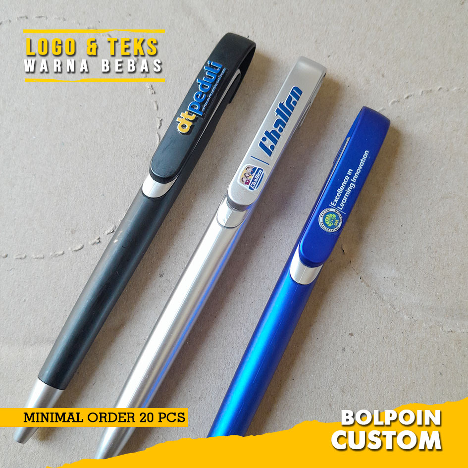 Jual PULPEN CUSTOM PRINT/BOLPOIN CUSTOM/BOLPOIN PROMOSI | Shopee Indonesia