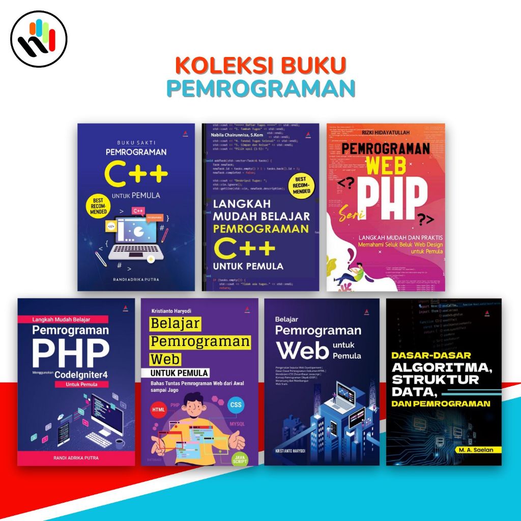 Jual Buku Pemrograman : Dasar-Dasar Algoritma, Struktur Data, Data Pemrograman,Pemrograman C++ ...