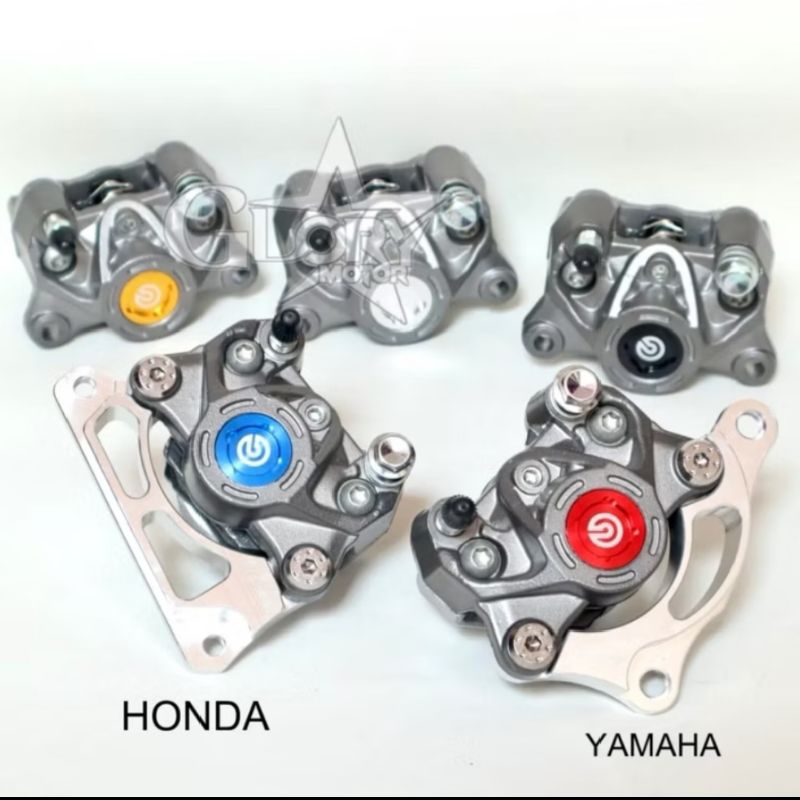 Jual PAKET KALIPER 2 PISTON COIN + BREKET BEAT - VARIO - SCOOPY - MIO SMILE - VEGA ZR - FINO ...