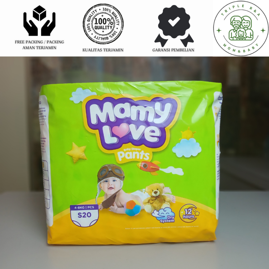 Jual Mamy Love Pants/Popok Anak Sekali Pakai/S.20 | Shopee Indonesia