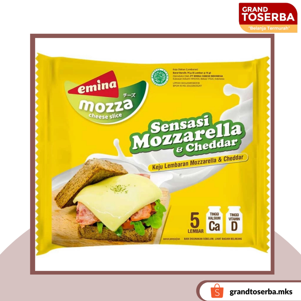 Jual Emina Slice Cheese Mozza 5 x 15 g | Shopee Indonesia