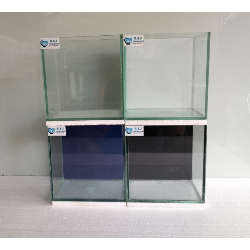 Jual Aquarium mini 15x10x15 / Akuarium Mini 15x10x15 / Soliter Cupang ...