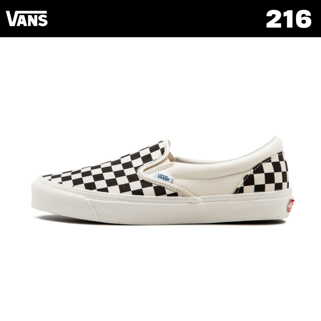 Jual Slip-On Vault Og Lx Checkerboard Black White Original ( SS'20 ...