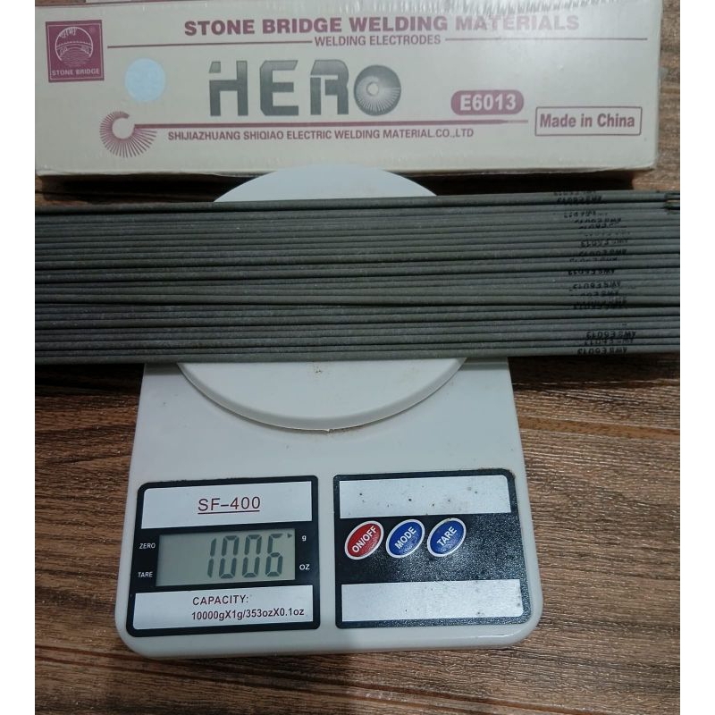 Jual Kawat las AWS 6013 ukuran 2.0/300 mm ( 1 kg ) | Shopee Indonesia