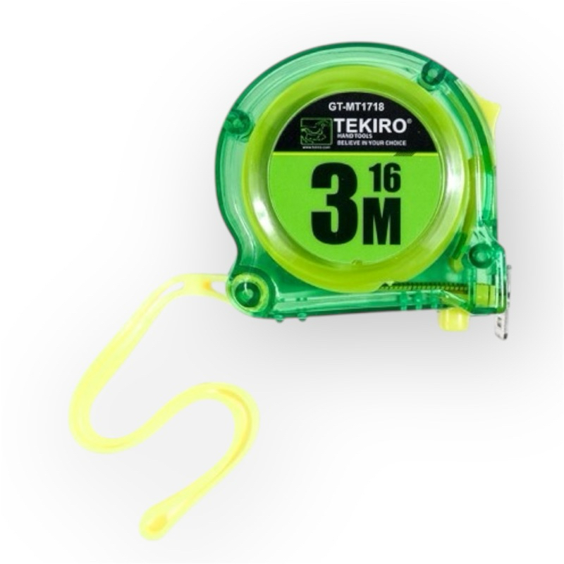 Jual Meteran tarik 3m tekiro asli transparan meter measurement tape 3 ...