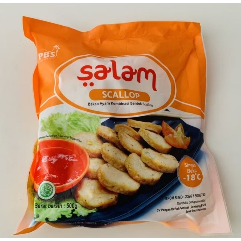Jual (READY) Salam Scallop Frozen Food & Cemilan | Shopee Indonesia