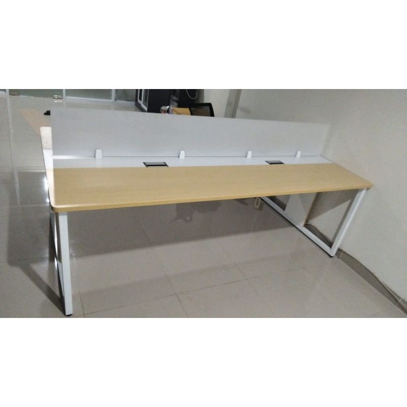 Jual meja meeting / meja partisi / meja staff / meja workstation / meja ...