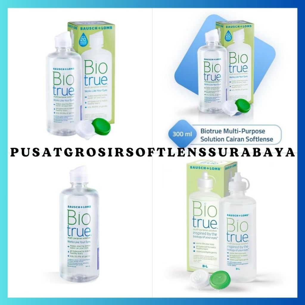 Jual CAIRAN SOFTLENS BIO TRUE 300ML ///// AIR SOFTLENS / CAIRAN ...