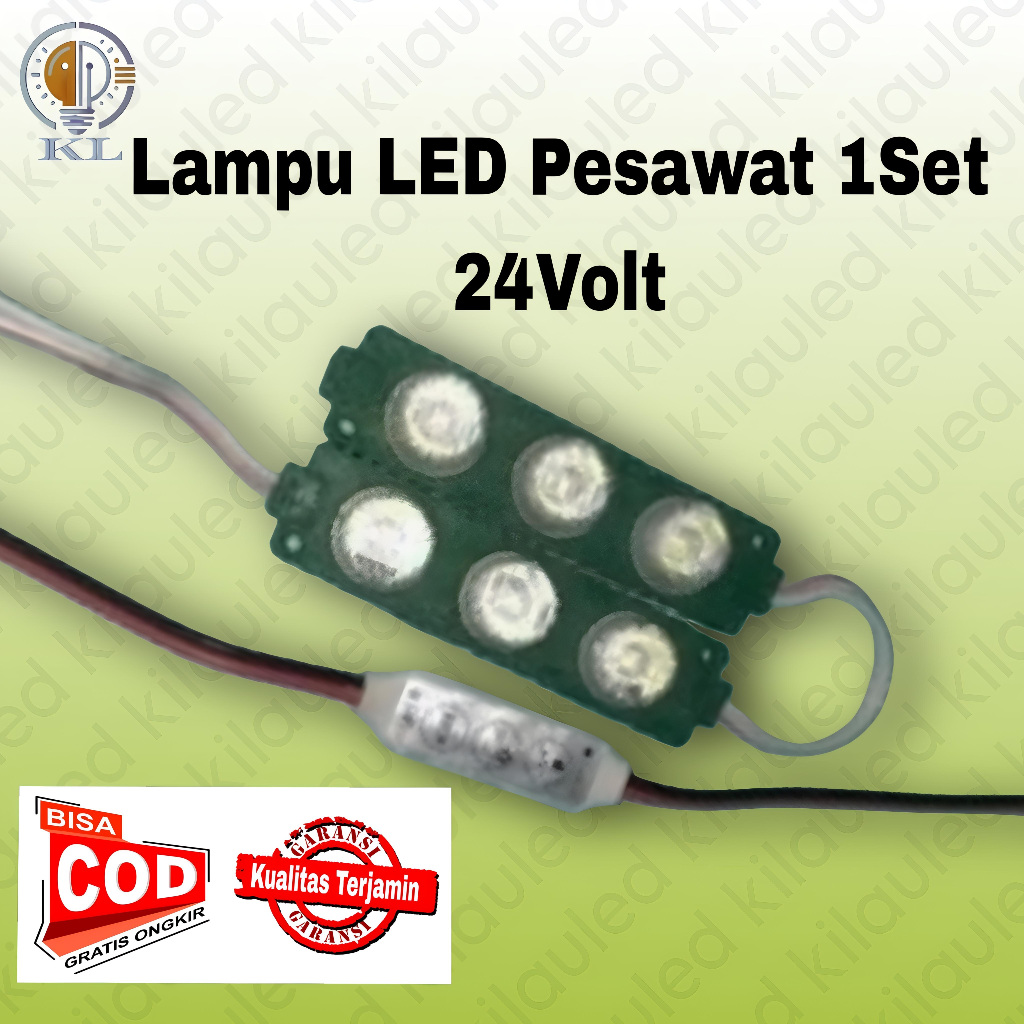 Jual Lampu LED Pesawat Satu Set 24V Lengkap dengan Modul | Shopee Indonesia