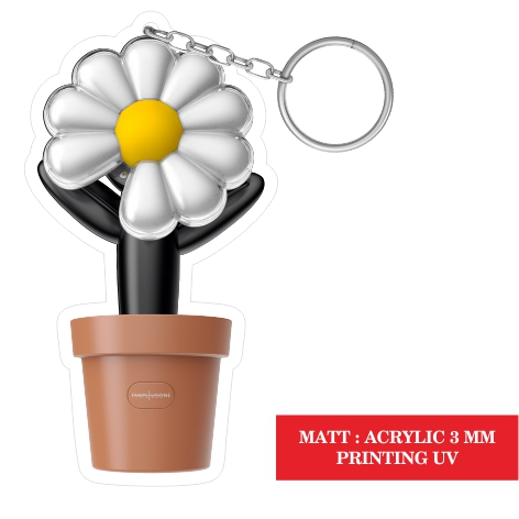 Jual Gantungan Kunci Akrilik Keyring lightstick Daisy Gdragon GD ...