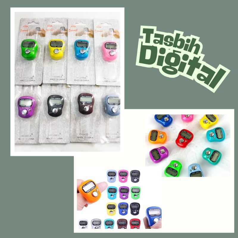 Jual Tasbih Digital/Tasbih Tally Counter Electric Mini/ tasbih tali ...