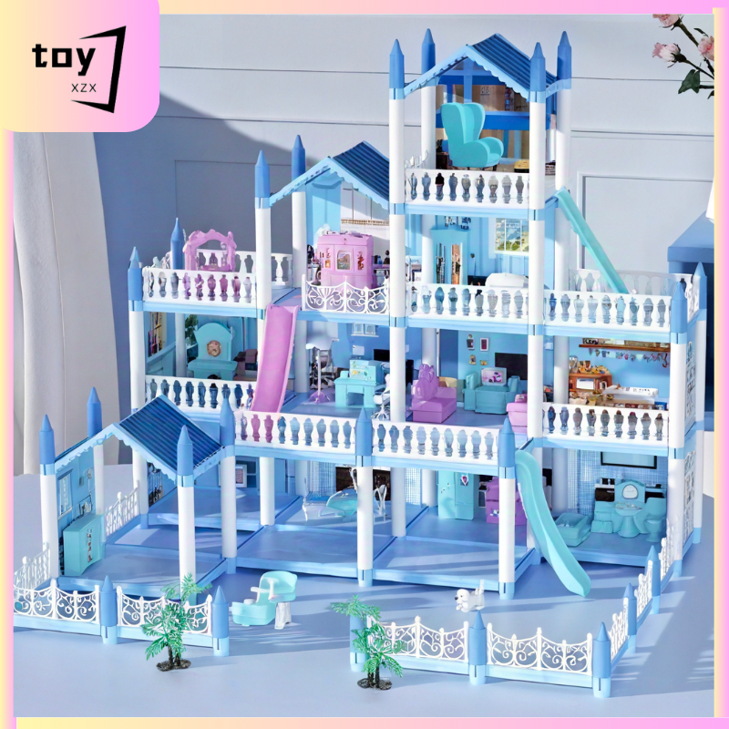 Jual Mainan Rumah Boneka Princess Castle Rumah Princess Rumah Boneka ...