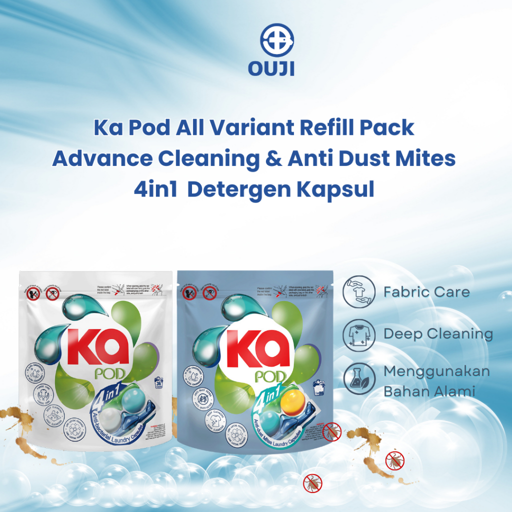 Jual Ka Pod 4in1 Detergen Kapsul - Advanced Cleaning Power Formula ...