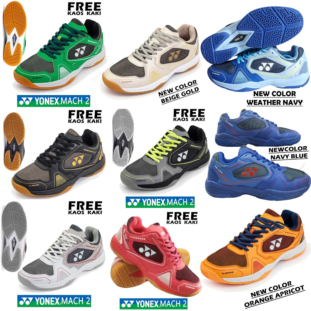 Jual Sepatu Badminton Yonex Mach 2 dan Mach 1 Original Sepatu Bulu ...
