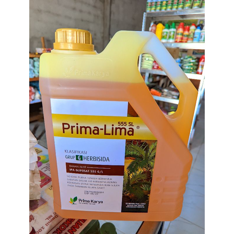 Jual HERBISIDA PRIMA-LIMA 555 SL 4 LITER - RACUN RUMPUT SISTEMIK ...