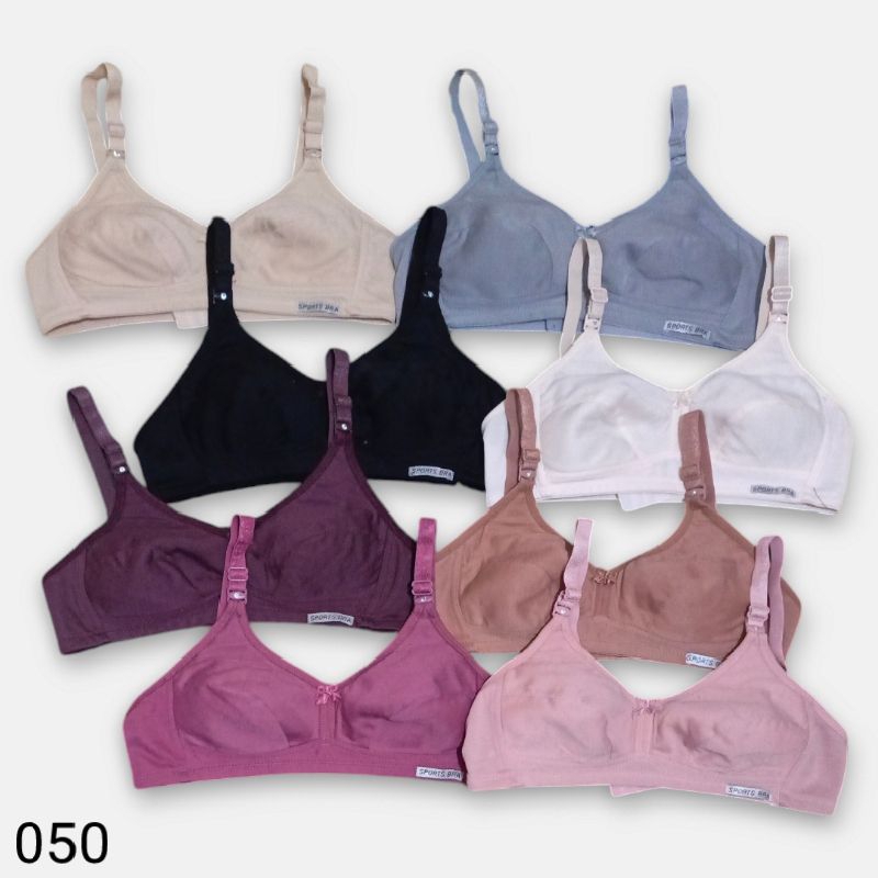 Jual BRA BH HARIAN SPORT BRA BASIC 050 | SIZE 32-38 CUP B I SIZE 40-44 ...