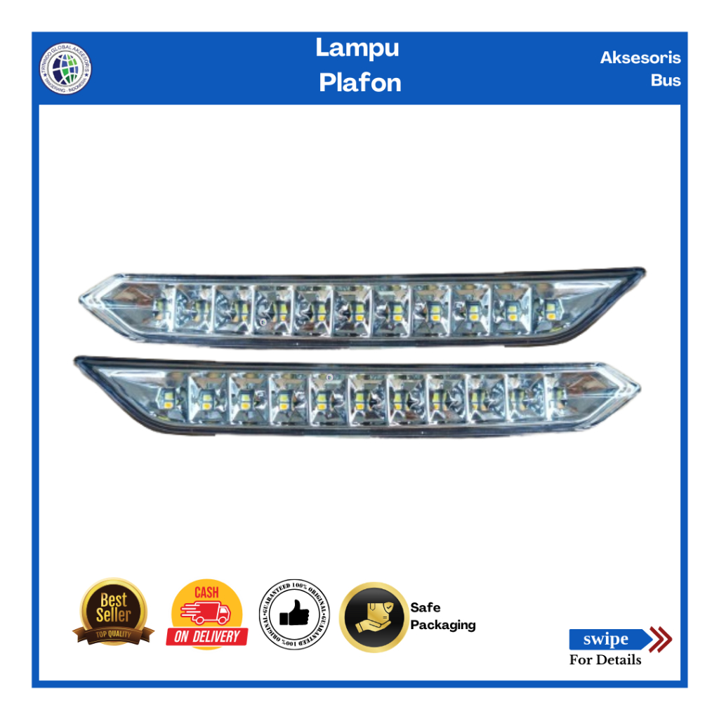 Jual Lampu Bumper Depan DRL Sein Runing/Lampu Led Bumper Jetbus 2 ...