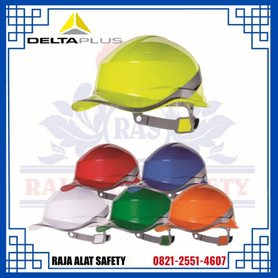 Jual Helm Safety Proyek Delta Plus / Venitex Diamond V (Baseball Cup ...