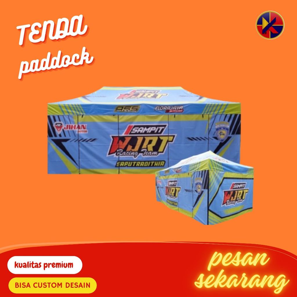 Jual Tenda paddock ukuran 3x6 custom design | Shopee Indonesia
