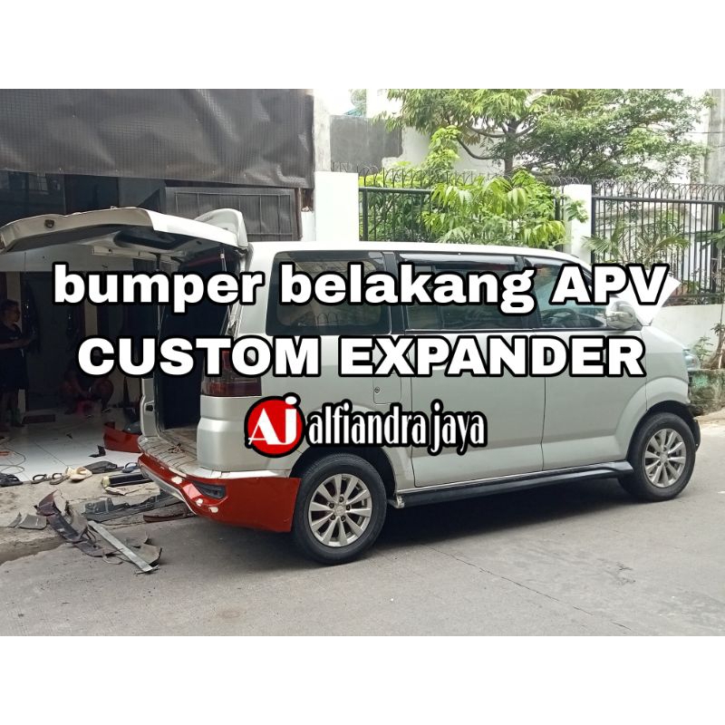 Jual bemper bumper custom kastem APV RAISE PNP depan belakang | Shopee ...