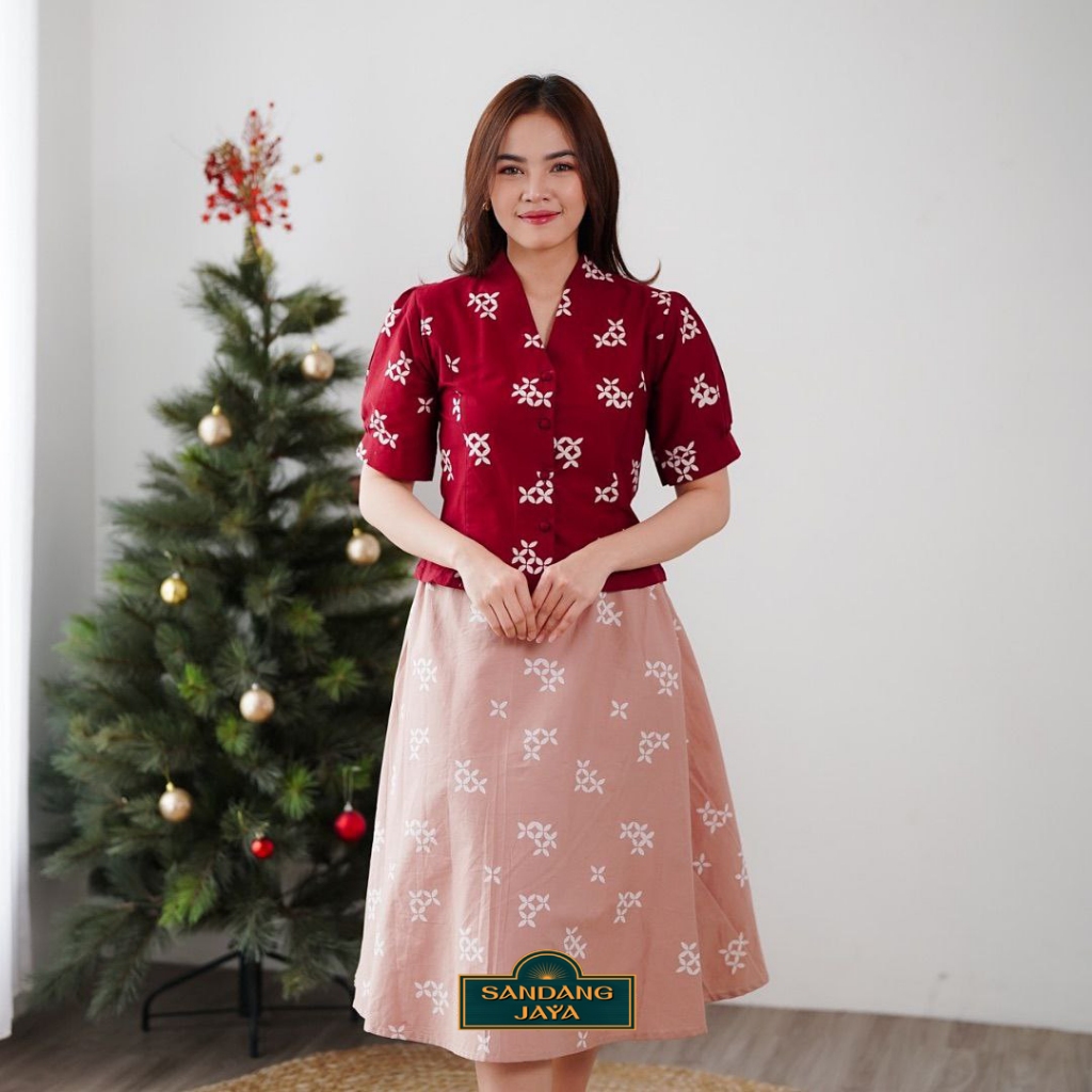 Jual SANDANG JAYAA - Holy SetOneset Batik Wanita Terbaru Modern Outfit ...