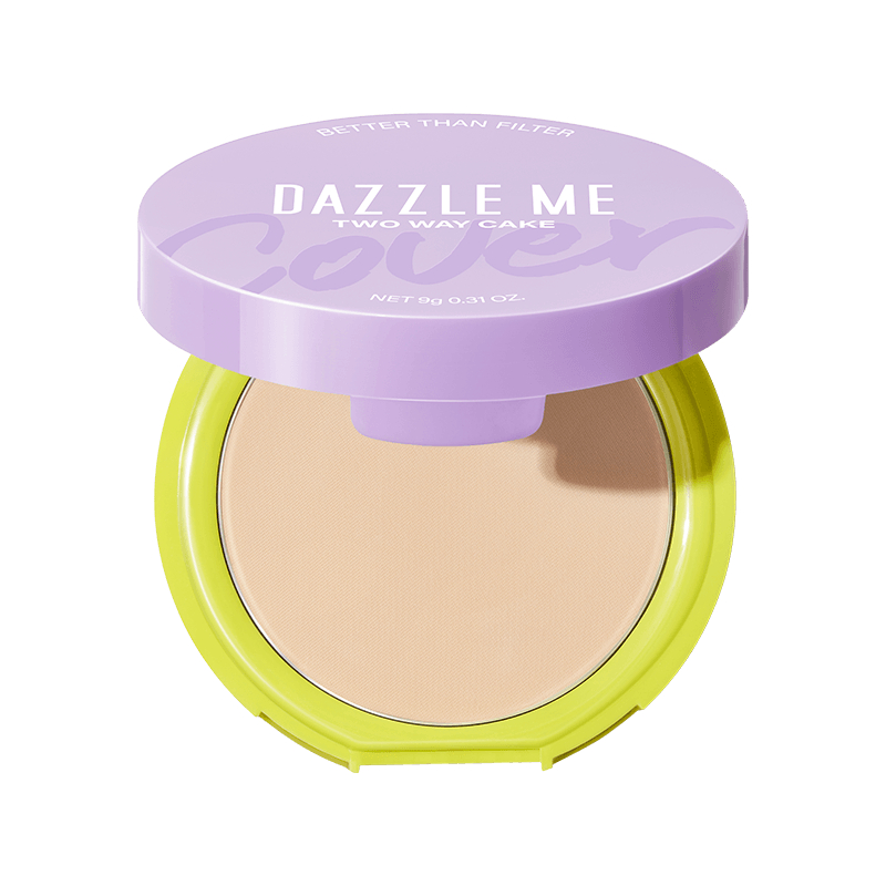 Jual DAZZLE ME Better Than Filter Double Kill Two Way Cake Pressed ...