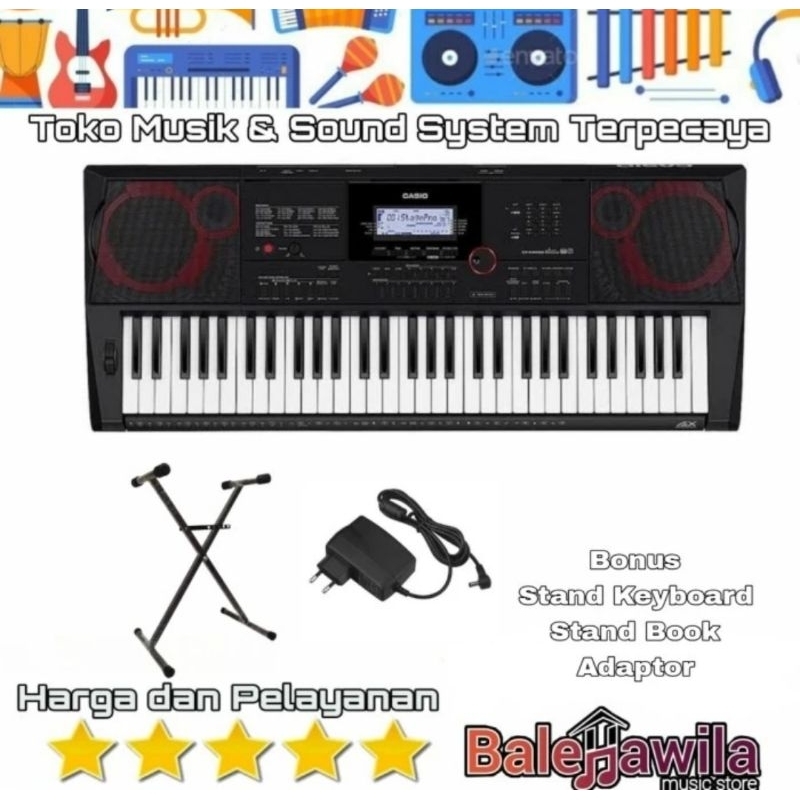 Jual Digital Keyboard CASIO CTX 3000 CTX3000 CT X3000 61-Keys ORIGINAL ...