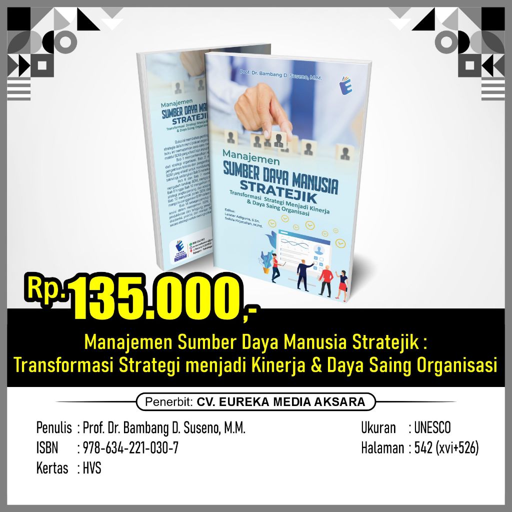 Jual Manajemen Sumber Daya Manusia Stratejik : Transformasi Strategi menjadi Kinerja & Daya ...
