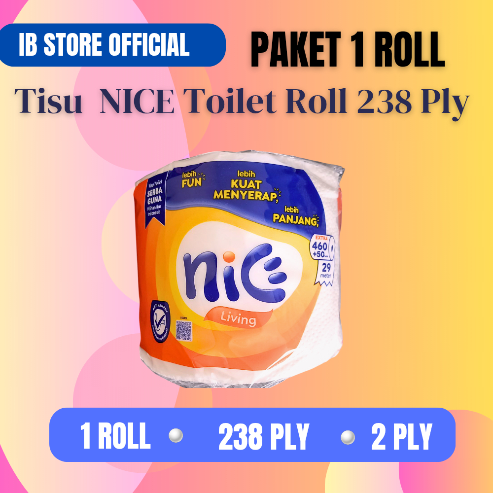 Jual Nice Roll 238 Bathroom Tisu Toilet Roll 238s | Shopee Indonesia