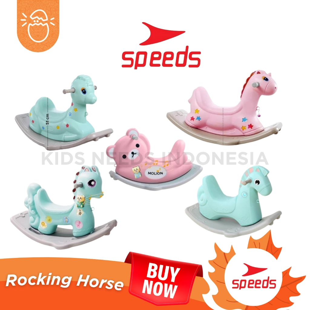 Jual Speeds Mainan Anak Kuda Kudaan Rocking Horse On Jungkat Jungkit ...
