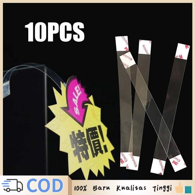 Jual Isi 100 Mika Label Harga Toko Wobbler Promosi Mika Label Harga Rak ...