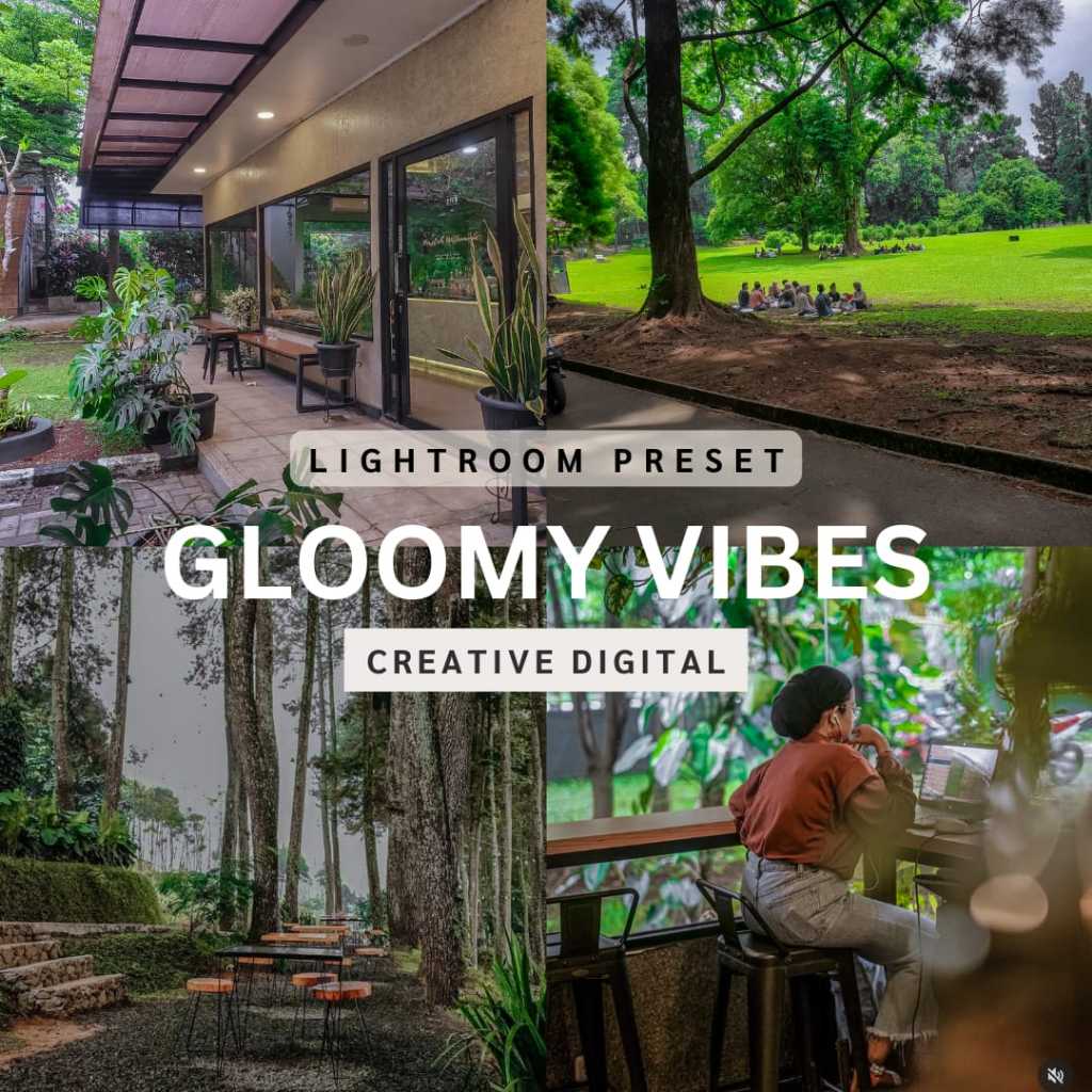 Jual PRESET AESTHETIC | GLOOMY VIBES PRESET | LIGHTROOM | Shopee Indonesia