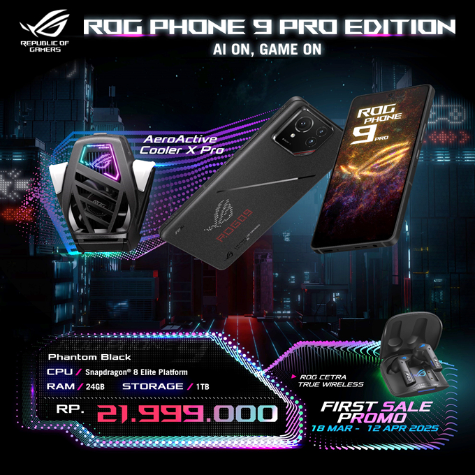 Jual ROG9 PRO Edition Phone 24/1TB 1 year | Shopee Indonesia