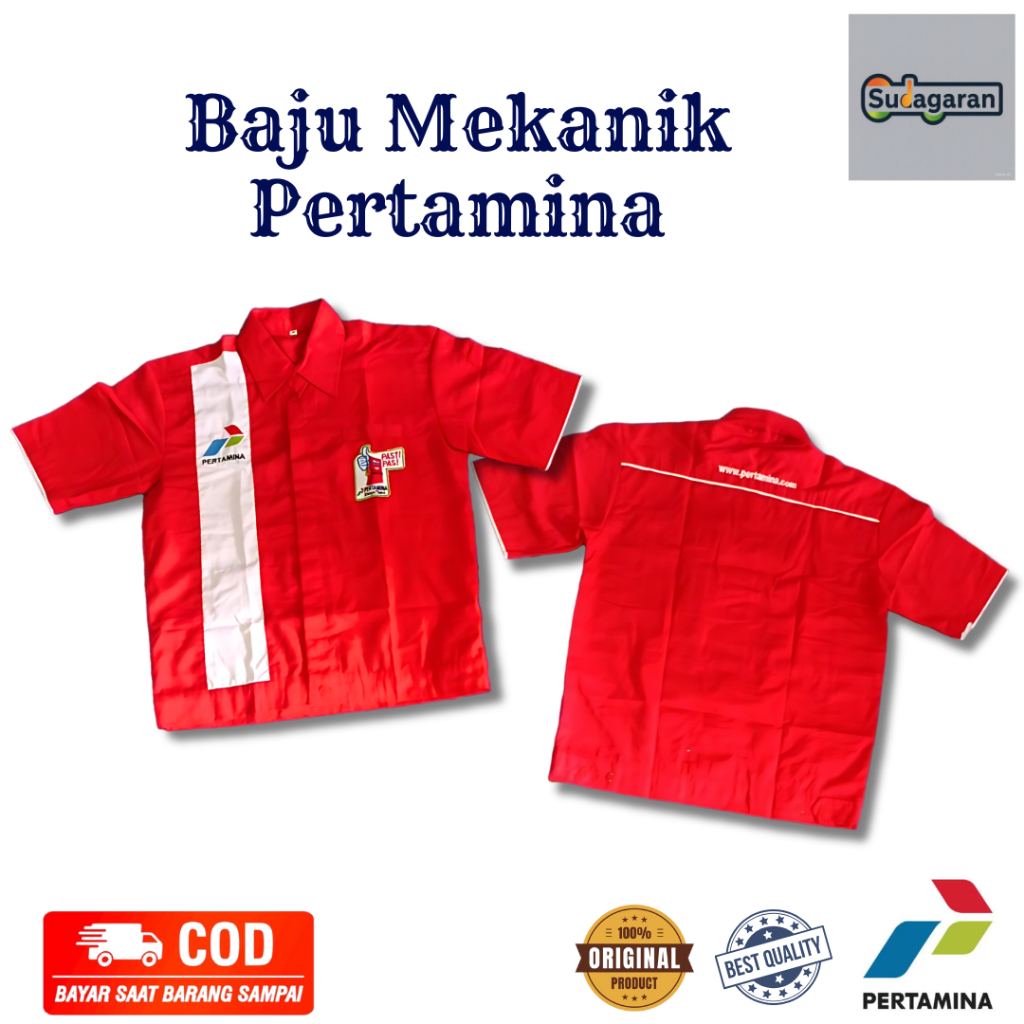 Jual Seragam Spbu Operator | Baju Spbu | Seragam Spbu Merah | Seragam ...