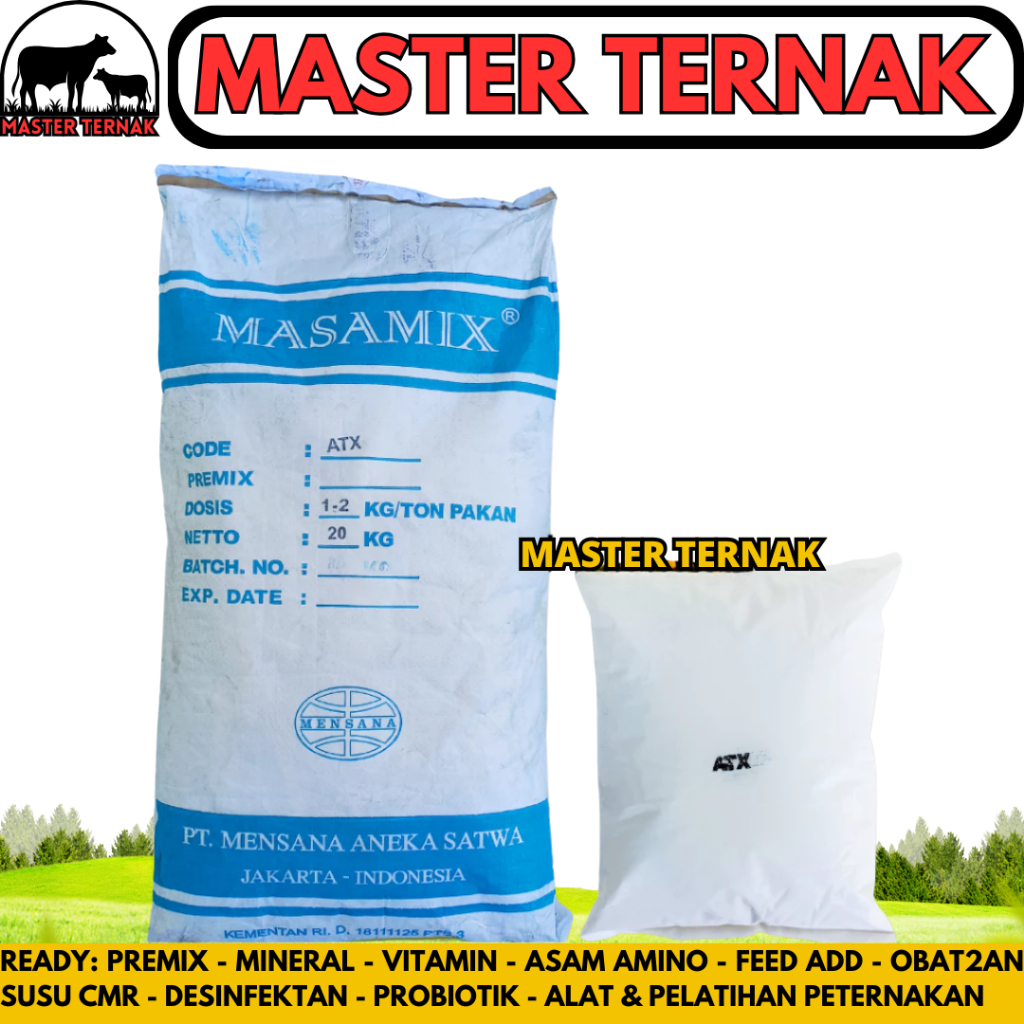 Jual MASAMIX ATX 1 KG - Anti Toxin Binder Pengikat Mycotoxin Jamur Pada ...