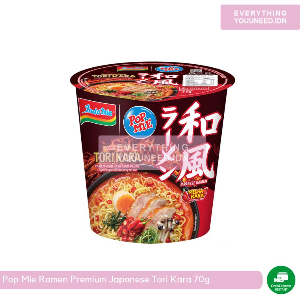 Jual Pop Mie Ramen Premium Japanese Tori Kara 70g | Shopee Indonesia