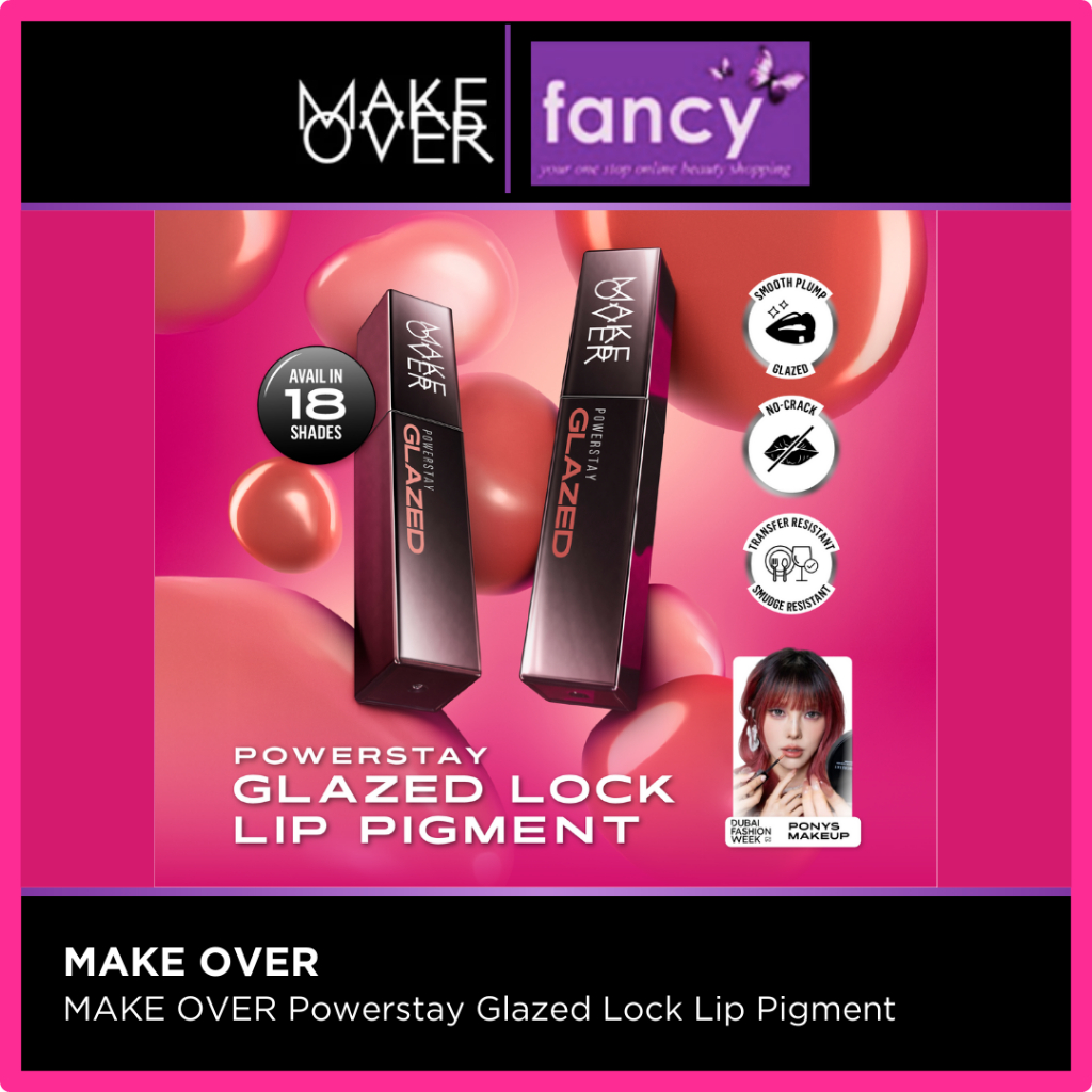Jual MAKE OVER Powerstay GLAZED LOCK LIP PIGMENT NEW! Lip Gloss yang ...
