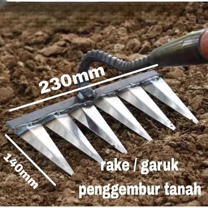 Jual RAKE BESI GARUK GARU PENGGEMBUR TANAH PERTANIAN PERKEBUNAN ...