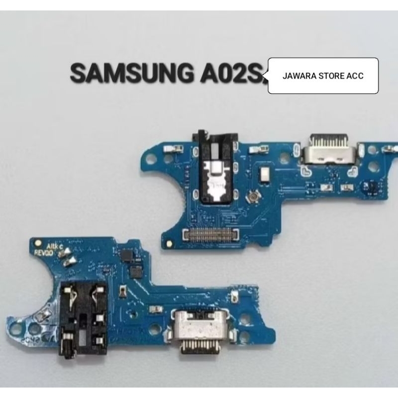Jual PAPAN KONEKTOR CAS SAMSUNG A02S PCB BOARD CAS ORIGINAL PLUS IC+MIC ...
