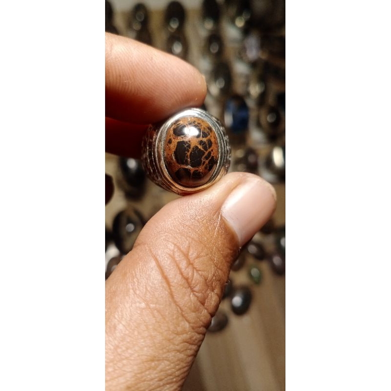 Jual batu badar besi Semeru motif kura | Shopee Indonesia