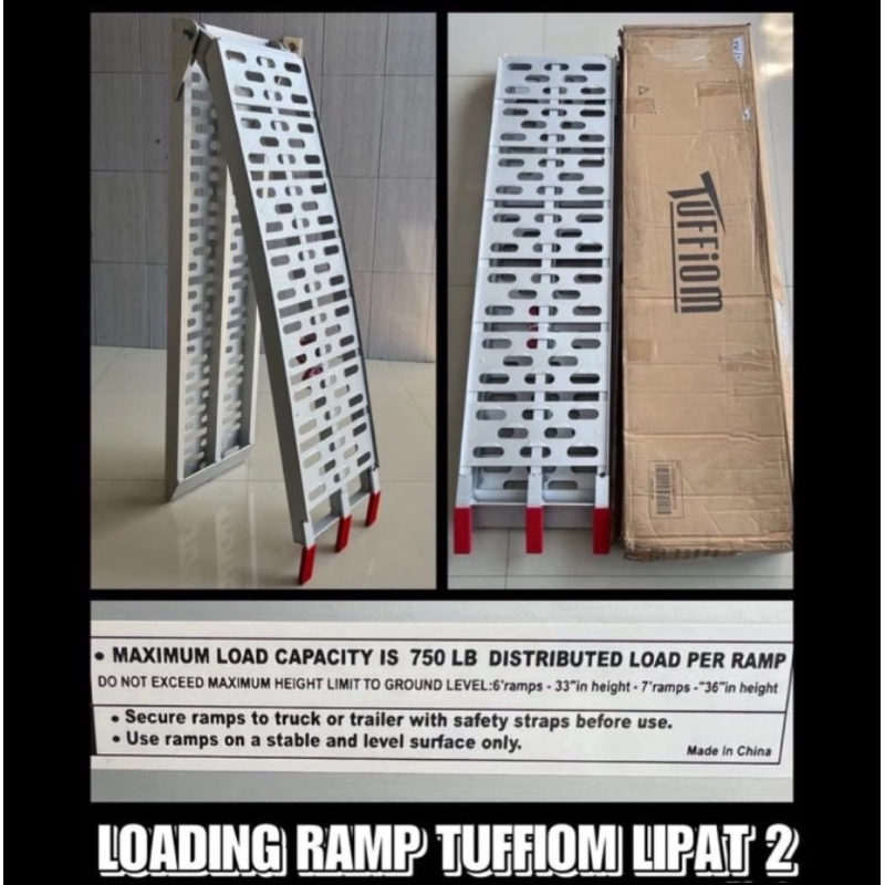 Jual LOADING RAMP TUFFIOM 2 LIPAT | Shopee Indonesia
