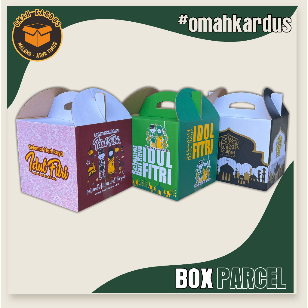 Jual Box Parcel 30x26x26 cm / KARDUS BOX PARCEL LEBARAN model jinjing ...