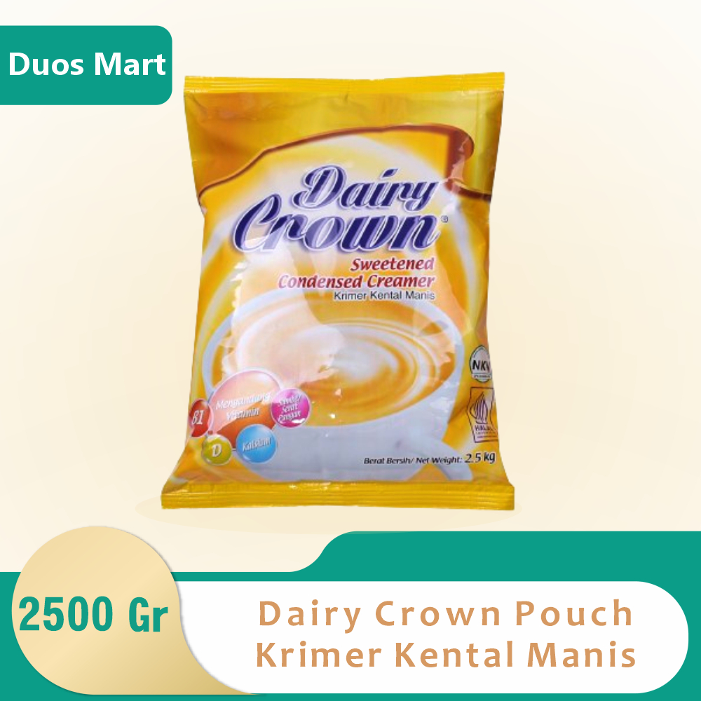 Jual Dairy Crown Pouch Krimer Kental Manis 2,5 kg | Shopee Indonesia