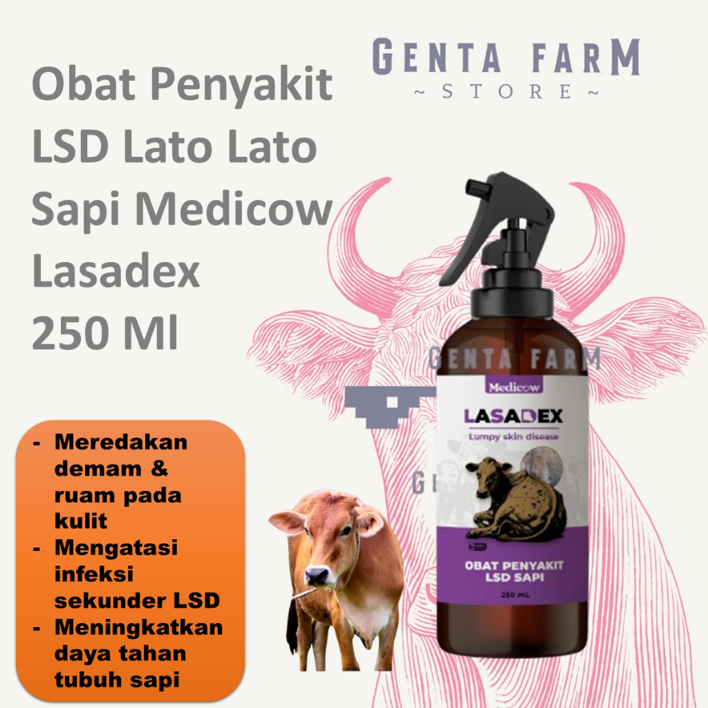 Jual Obat Penyakit LSD Lato Lato Sapi Medico Lasadex 250 ml | Shopee ...