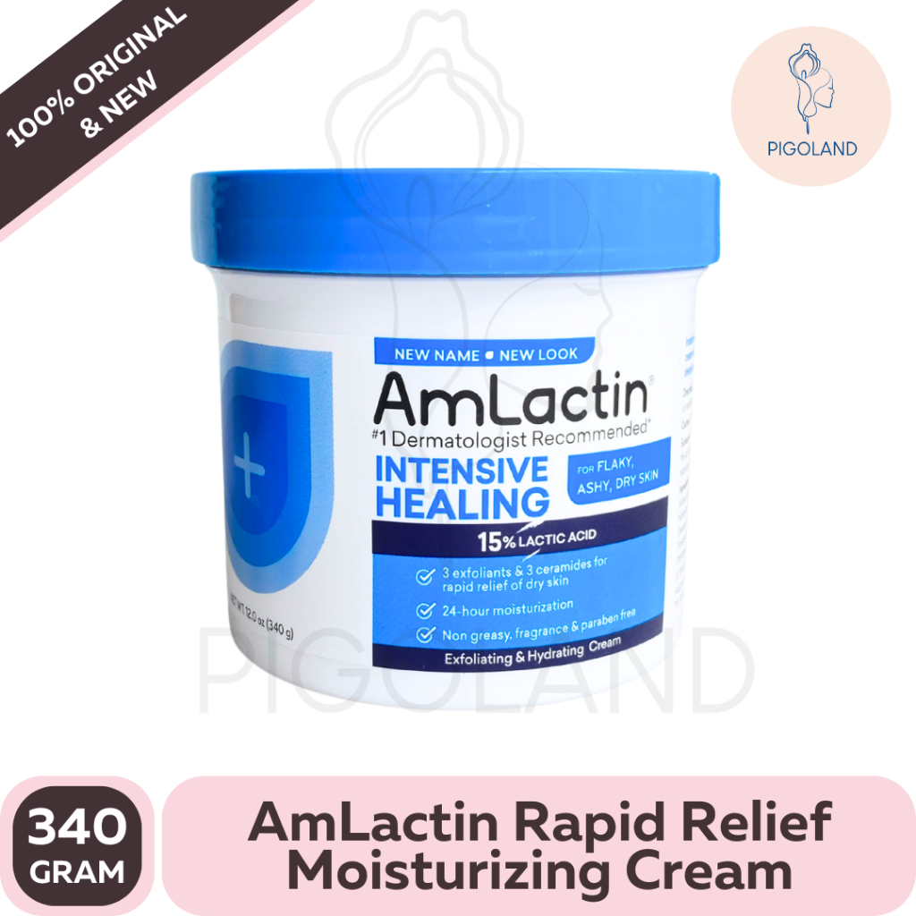 Jual AmLactin Rapid Relief Moisturizing Cream Body Lotion Pelembab Badan | Shopee Indonesia
